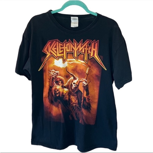 Gildan | Shirts | Skeletonwitch Band Tee Large | Poshmark